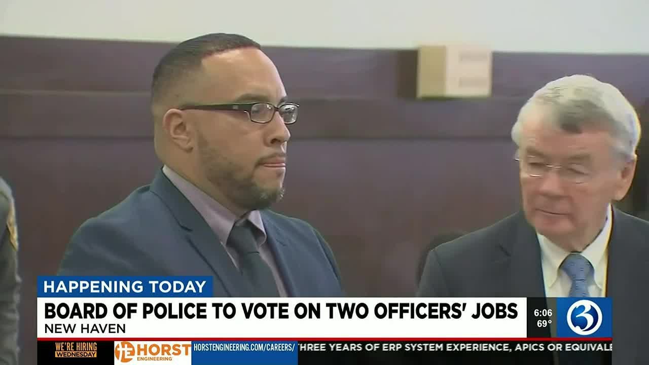 Board of police to vote on two officers' jobs - YouTube