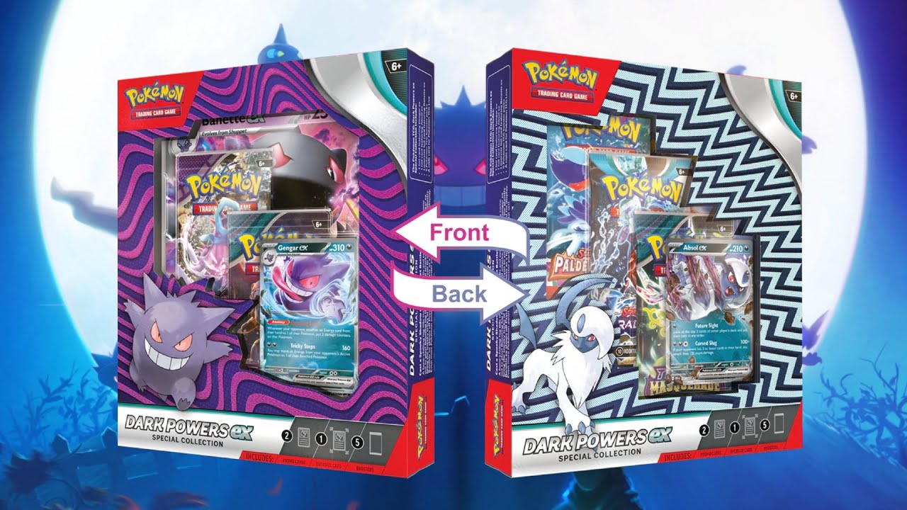 Dark Powers ex Special Collection Box Opening (Gengar ex & Absol ex ...