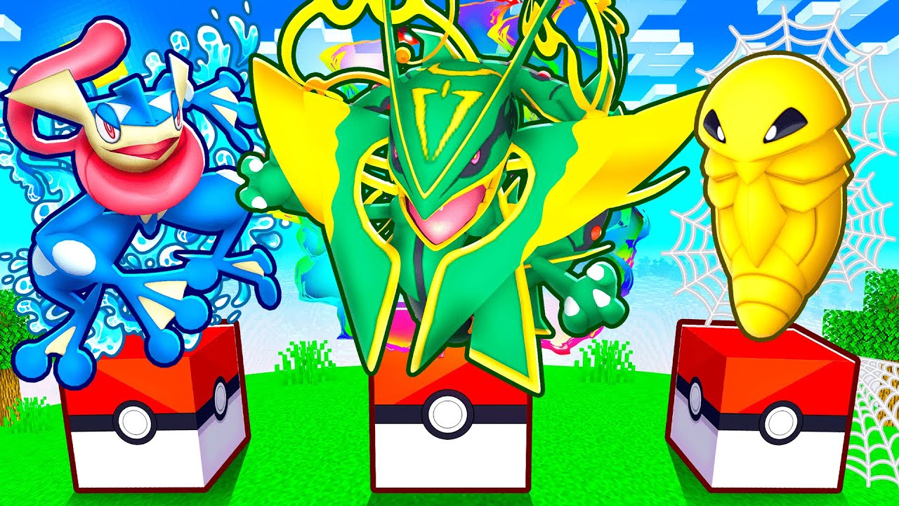 Choose Your LUCKY BLOCK Starter Pokémon In PIXELMON! (Minecraft) - YouTube