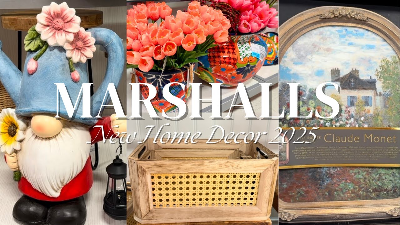 NEW MARSHALLS HOME DECOR FINDS 2025 SPRING | HIGH END HOME FINDS | SHOP ...