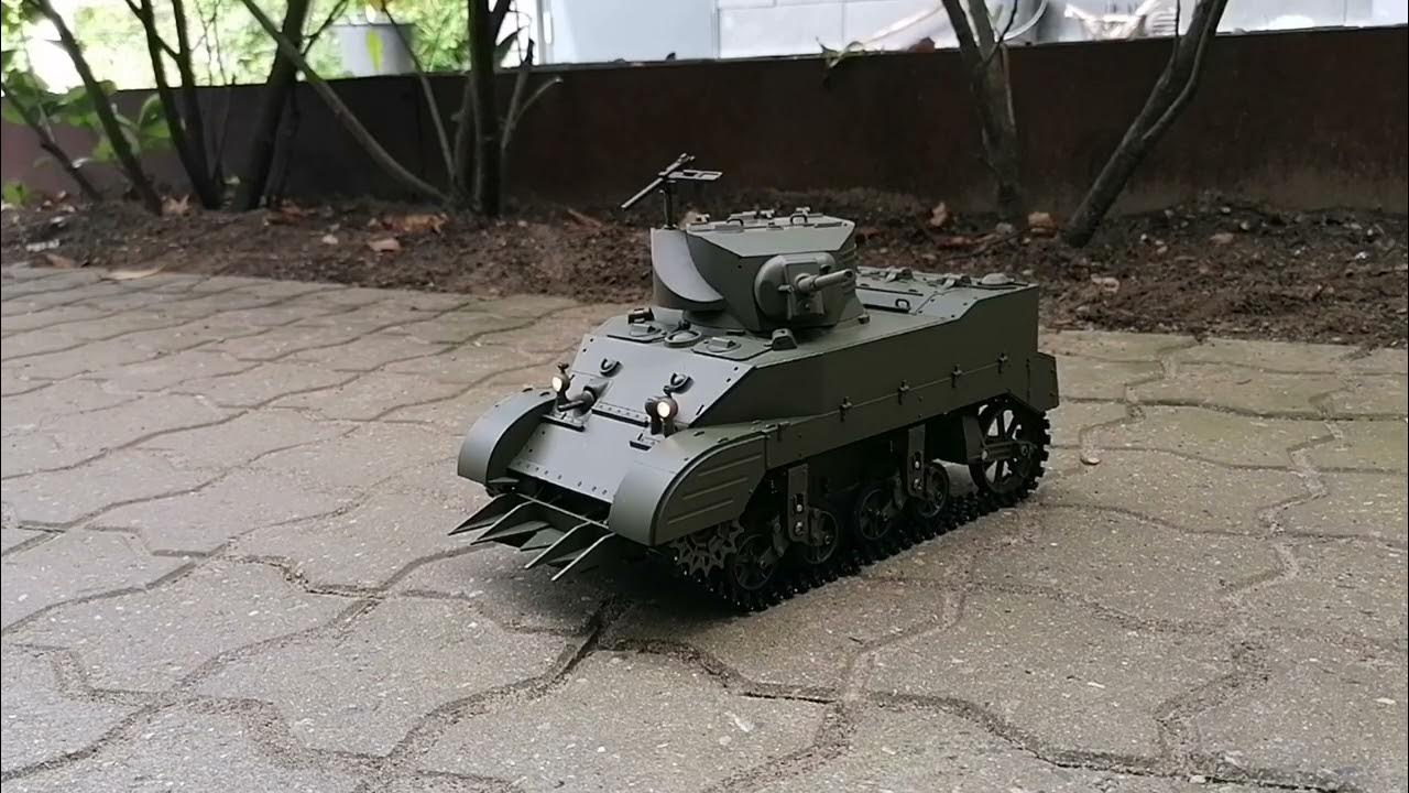 Coolbank Stuart 1/16 RC tank - YouTube