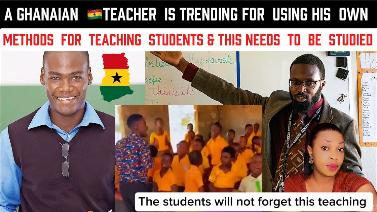 A Ghanaian Teacher is Tending For using HisOwn Methods For Teaching ...