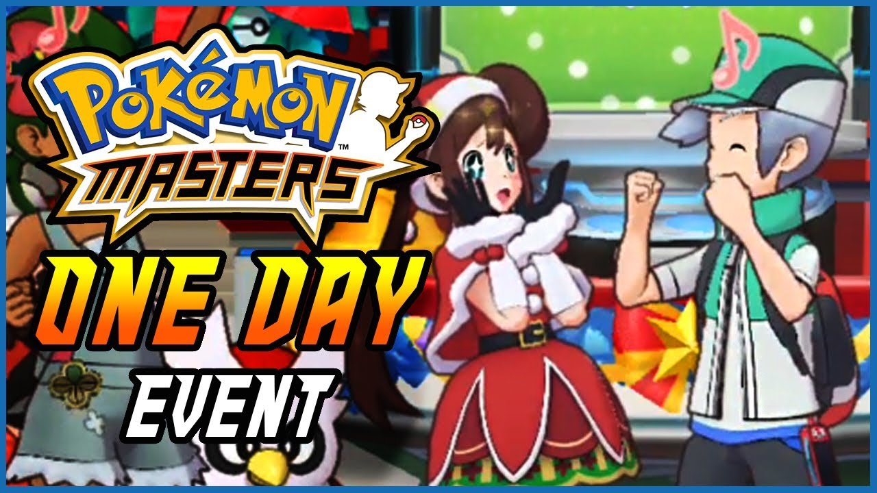 Pokemon Masters Seasonal Event ONE DAY ONLY Christmas Rosa - YouTube