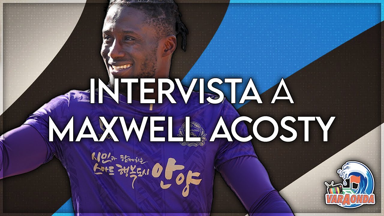 Intervista a Maxwell Acosty sulla K-League - YouTube