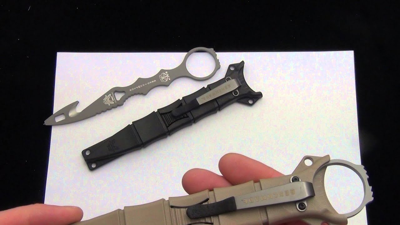 Benchmade SOCP Rescue Tool - YouTube