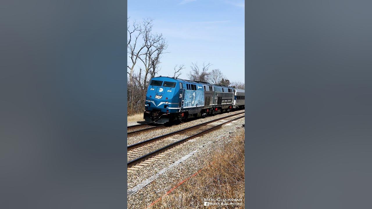 MTA Metro-North Railroad Inspection Train On The Hudson Line #shorts - YouTube