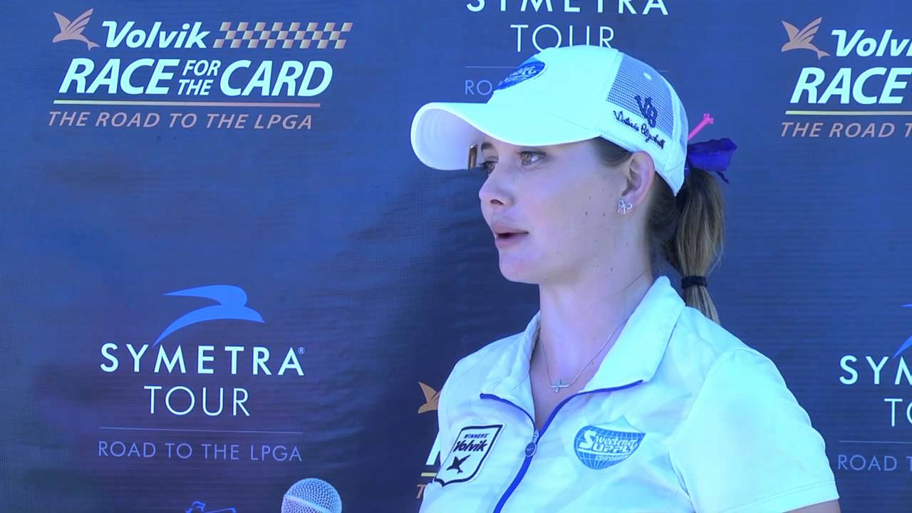 Victoria Elizabeth's First Round Interview in Daytona Beach - YouTube