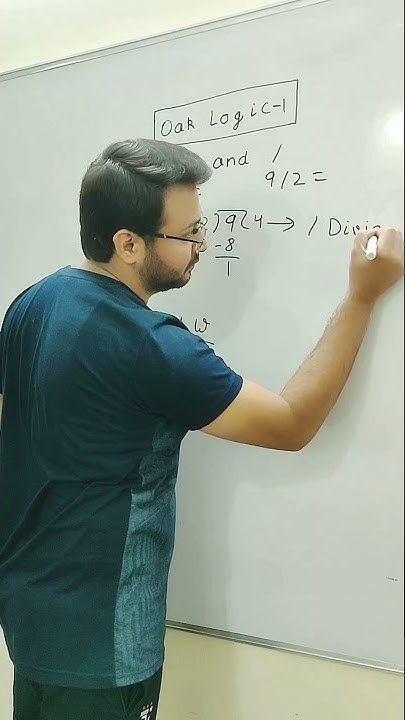 Oak Logic-1(Difference between modulus and divide) - YouTube