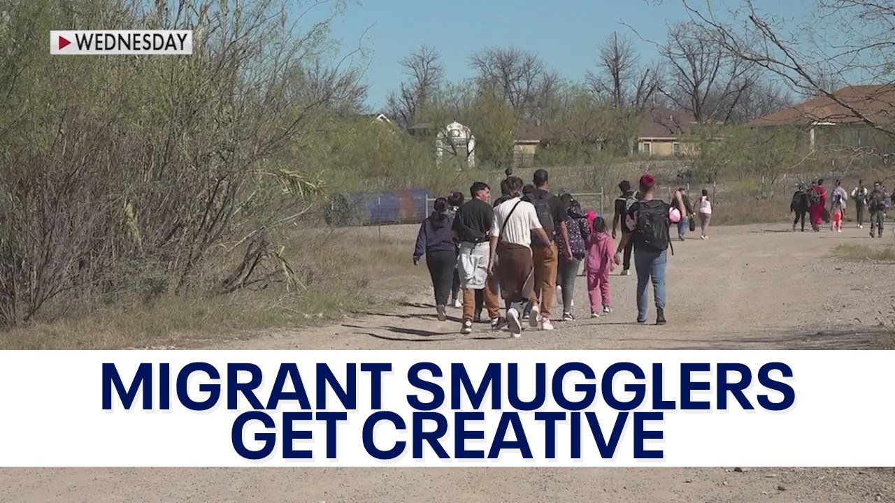 Migrant smugglers getting more creative - YouTube