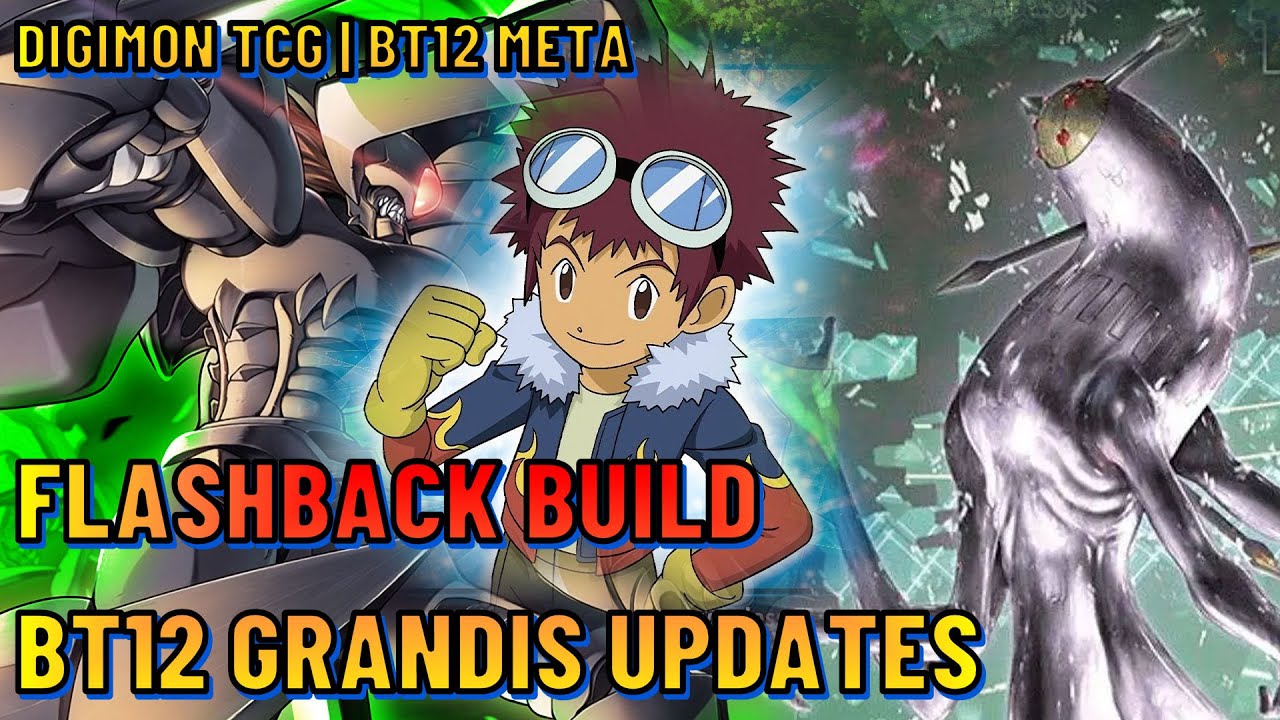 Digimon TCG | BT12 Meta | Flashback Build - Grandis - Ultimate Guide ...