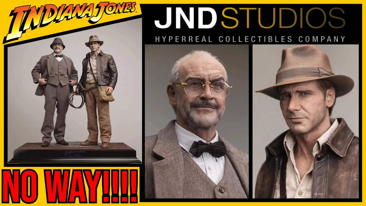 JND Studios 1/3 Statue Indiana Jones and the Last Crusade Henry Walton ...
