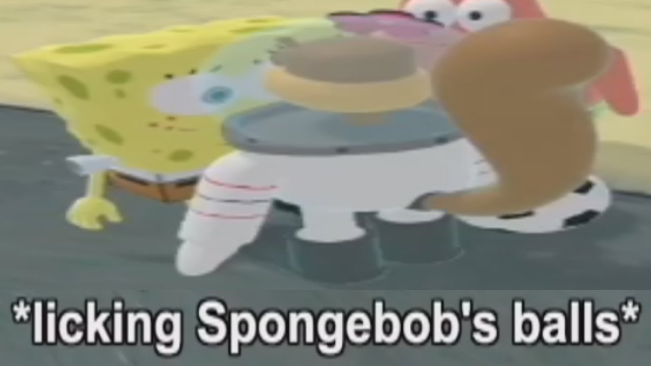 Sandy has a Triple Stroke while licking SpongeBob's Balls (AI Sponge ...