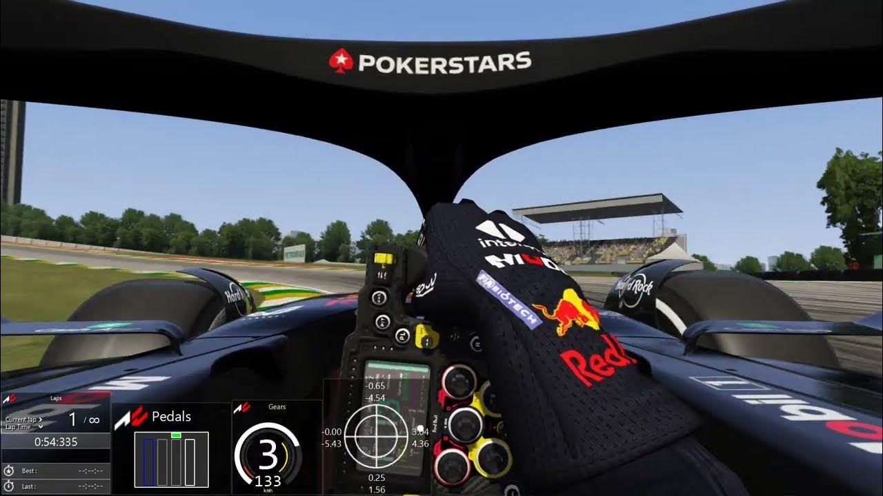 Assetto Corsa ACU Interlagos 1.0 RSS Formula Hybrid 2023 v2 (RB19) World Record 1:08.965 Onboard ...