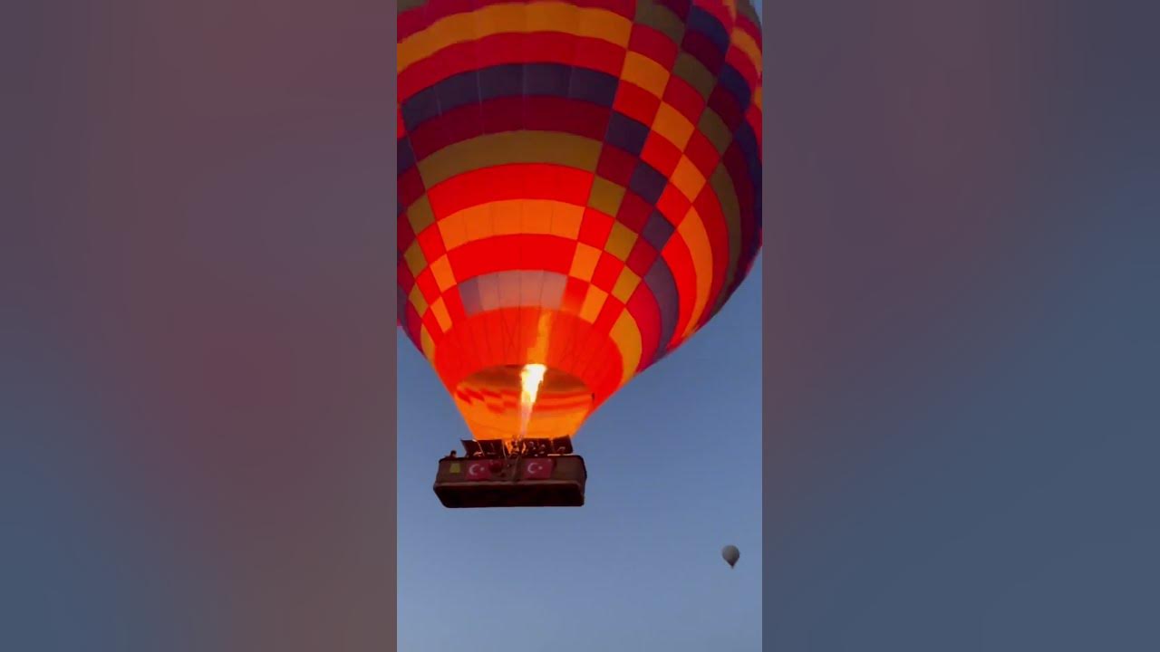 Воздушный шар на рассвете. Турция, Каппадокия - YouTube