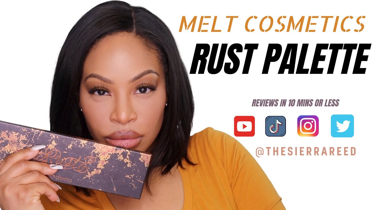 MELT COSMETICS RUST PALETTE REVIEW!!! - YouTube