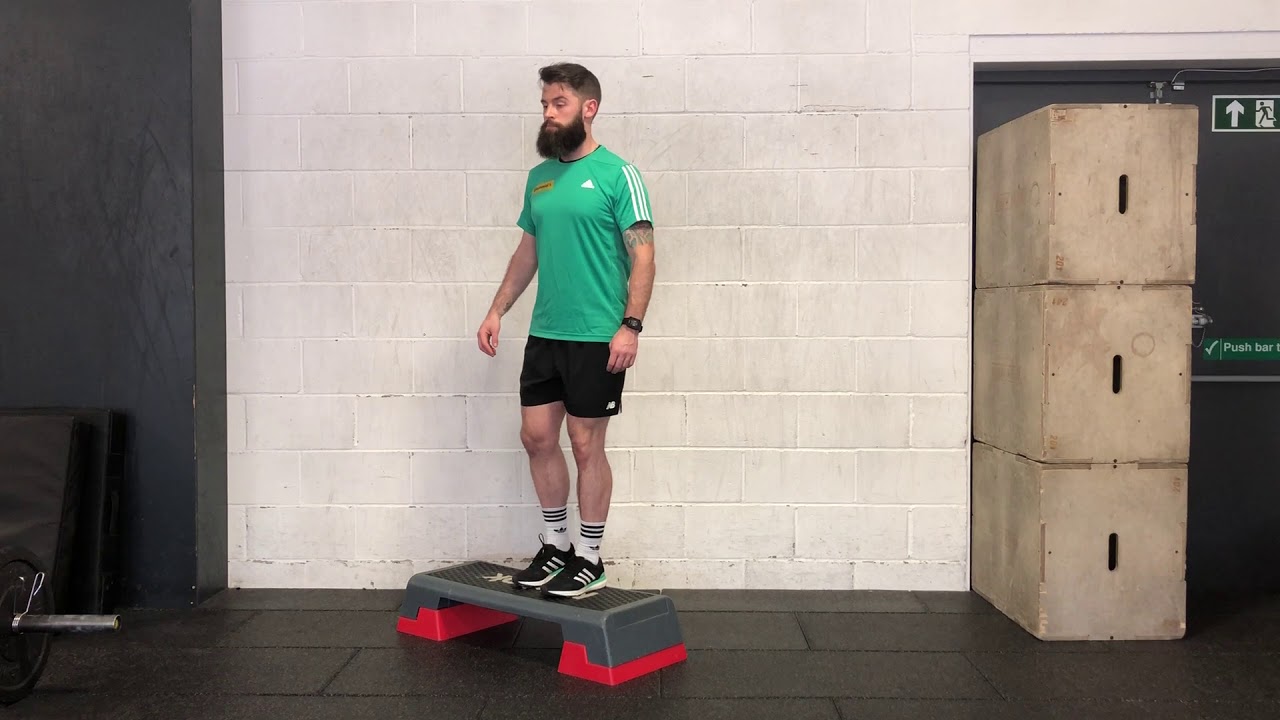 Partial Single Leg Step Ups - YouTube