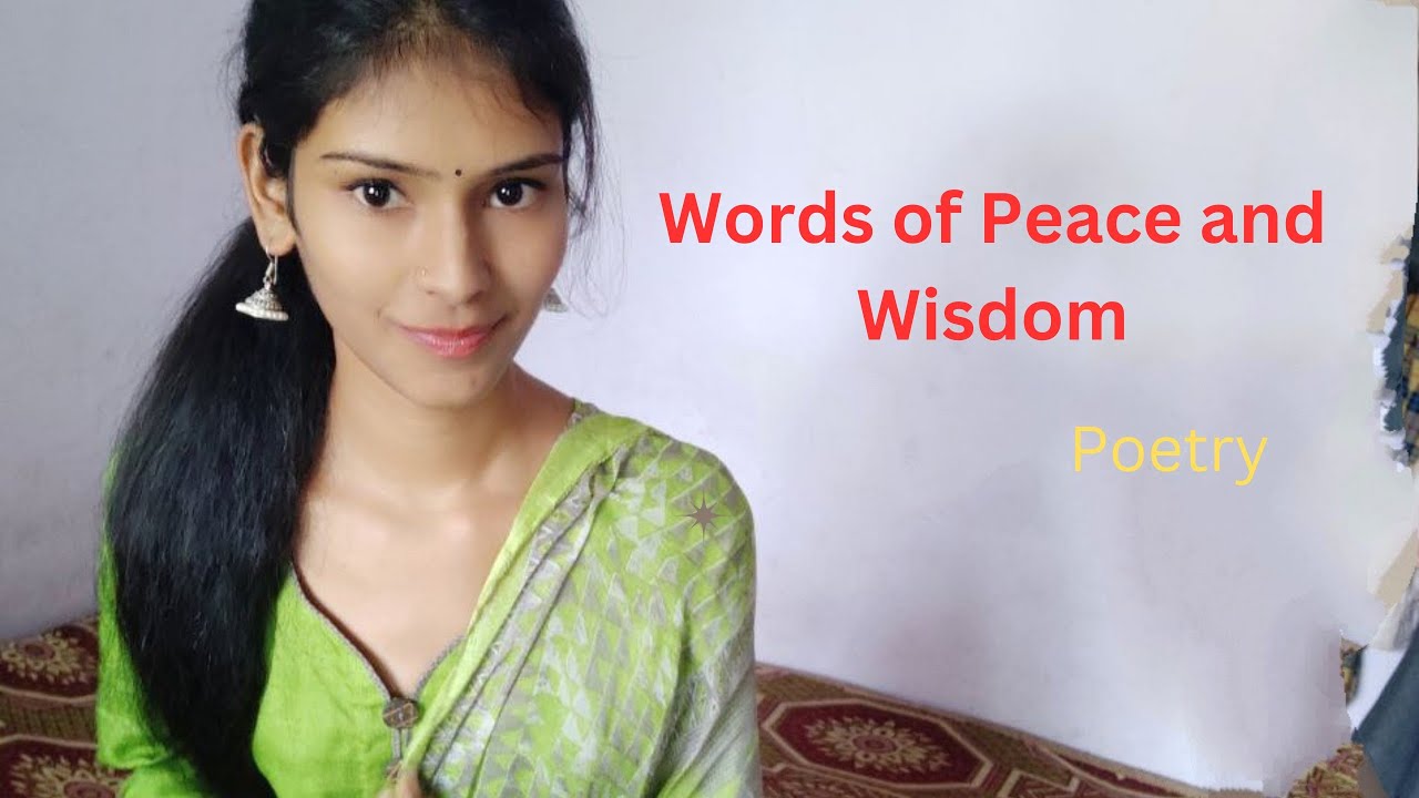 Words of Peace and Wisdom: Poetry on Buddha | Hope | Gayu's Happiness ...