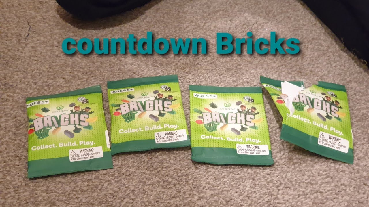 Unboxing Countdown Bricks - YouTube