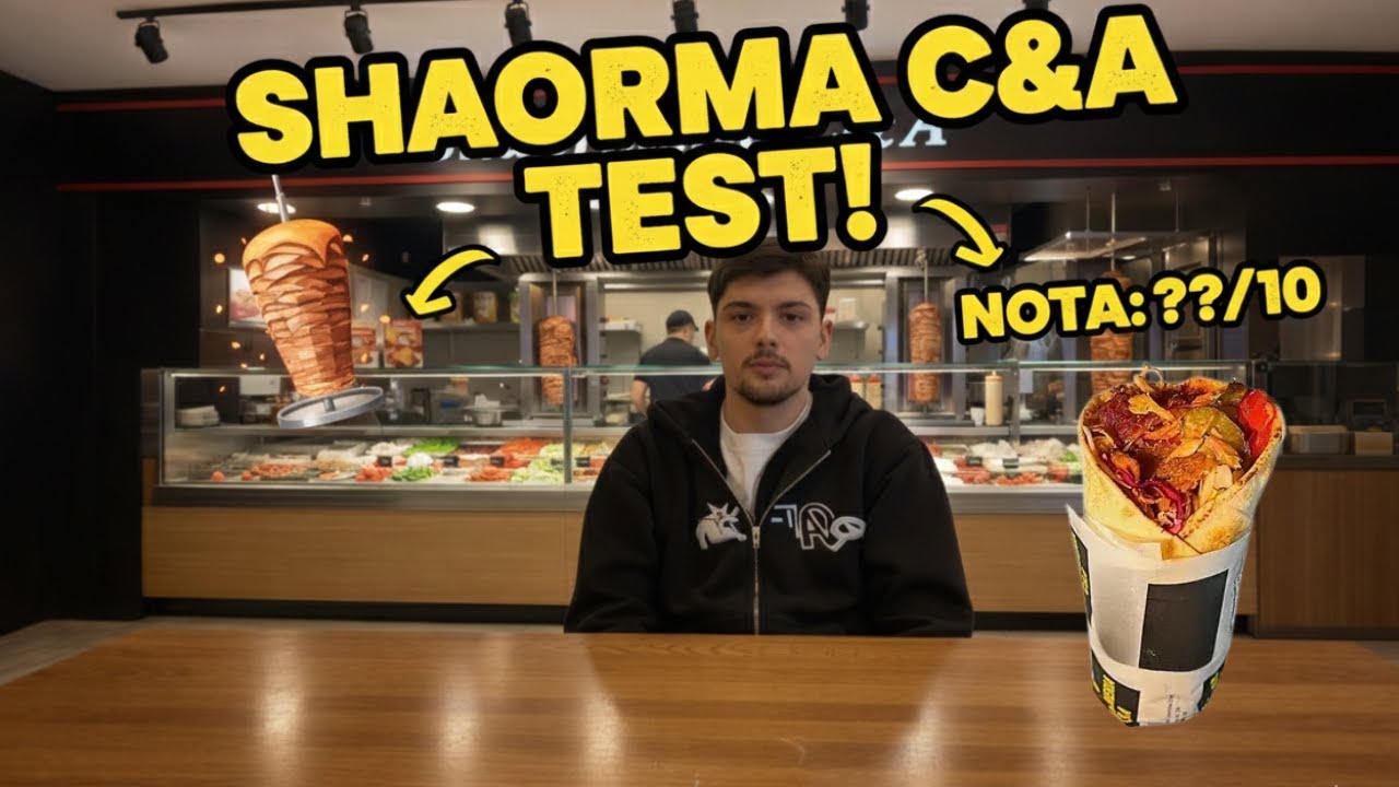 Cea mai buna shaorma de buget?! Am incercat Shaorma C&A! - YouTube
