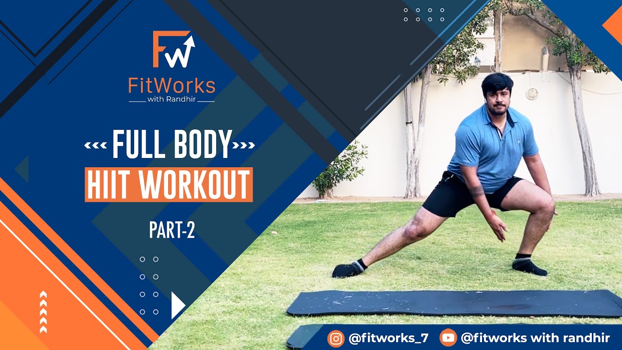 Full Body HIIT WORKOUT PART- 2 - YouTube
