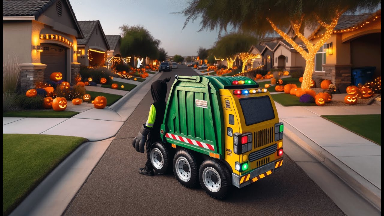 🚛 Spirit Halloween Toddler Garbage Truck Ride-Along Costume | Best ...