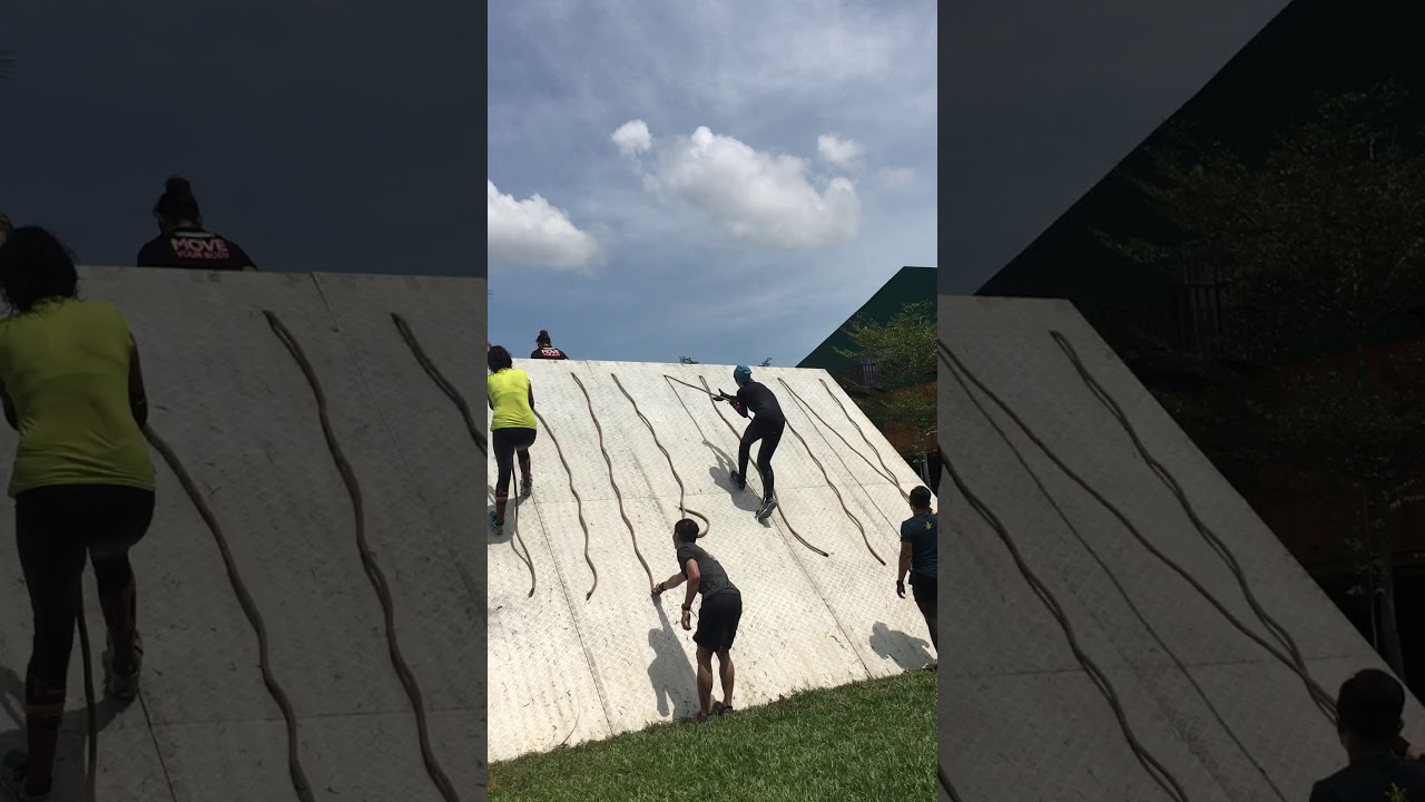 Spartan slippery wall - YouTube