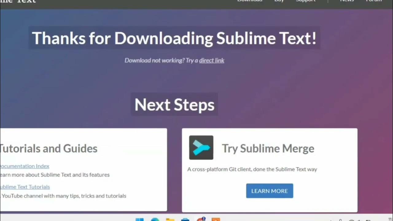 Procedure Text "How to use Sublime text application" - YouTube