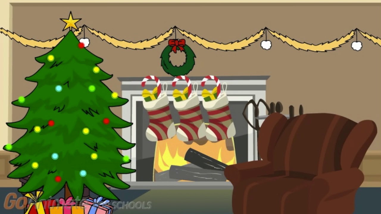 5 Hours of a GoAnimate Fireplace - YouTube