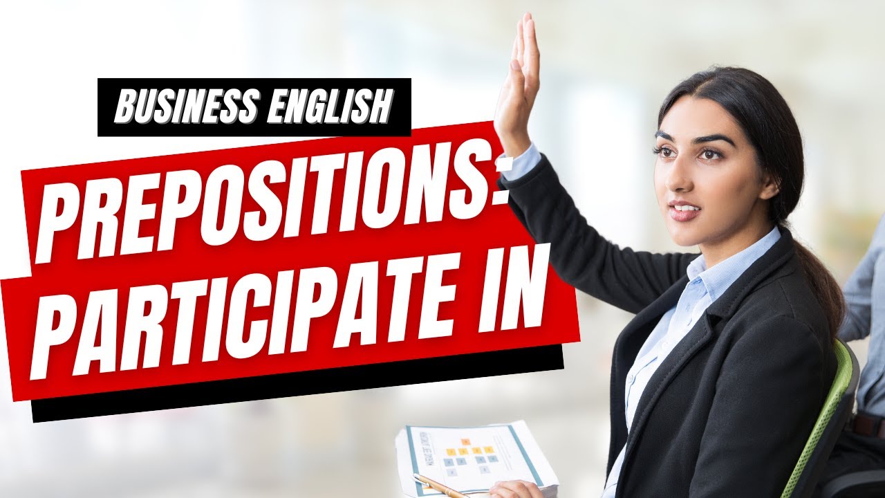 How to Pronounce and Use PARTICIPATE IN Correctly | American Business ...