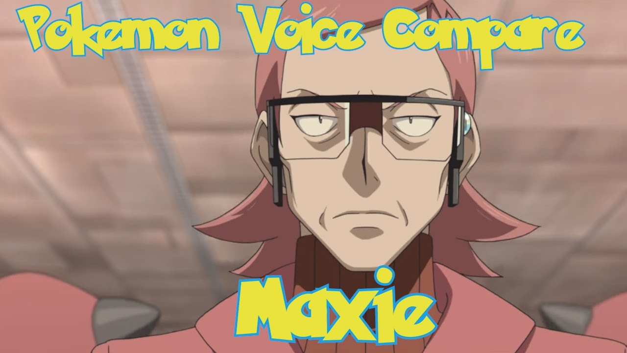 Pokemon Voice Compare - Maxie - YouTube