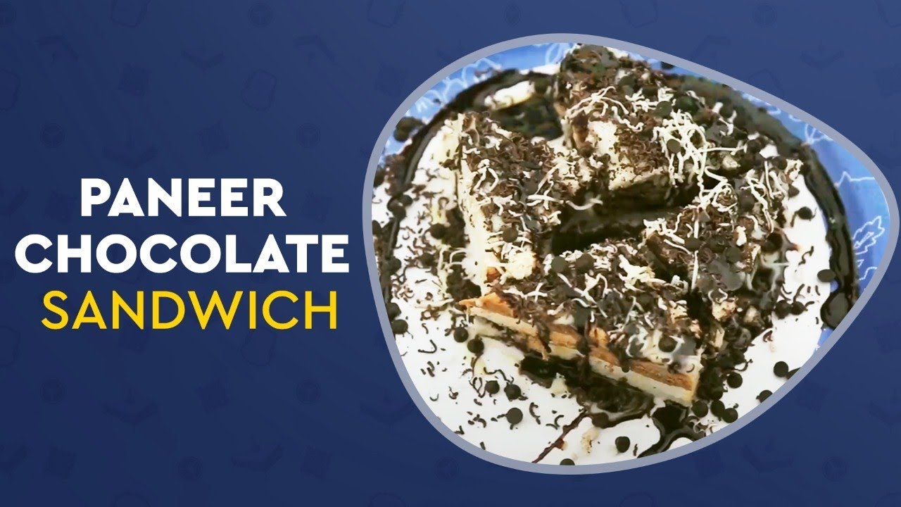 Paneer Chocolate Sandwich - YouTube