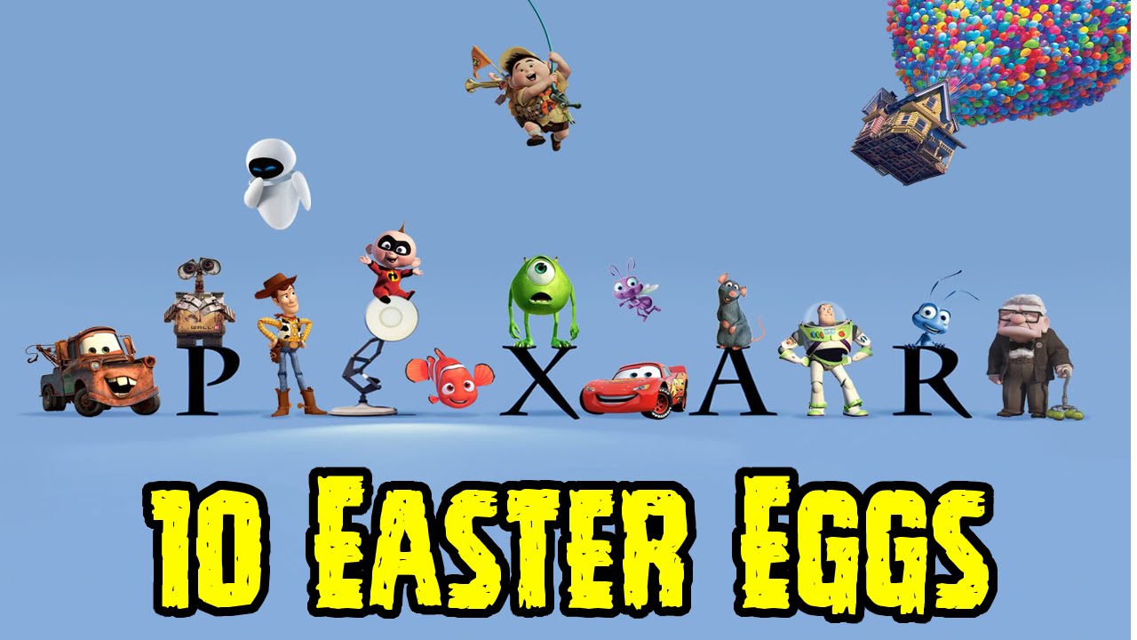 Top 10 10 Easter Eggs De Pixar Youtube