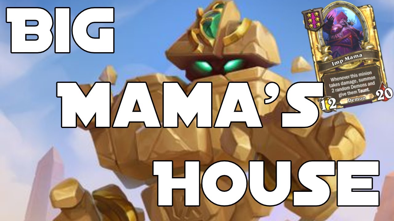 Pyramad Golden Imp Mama!!! - Beef Hearthstone Battlegrounds - YouTube
