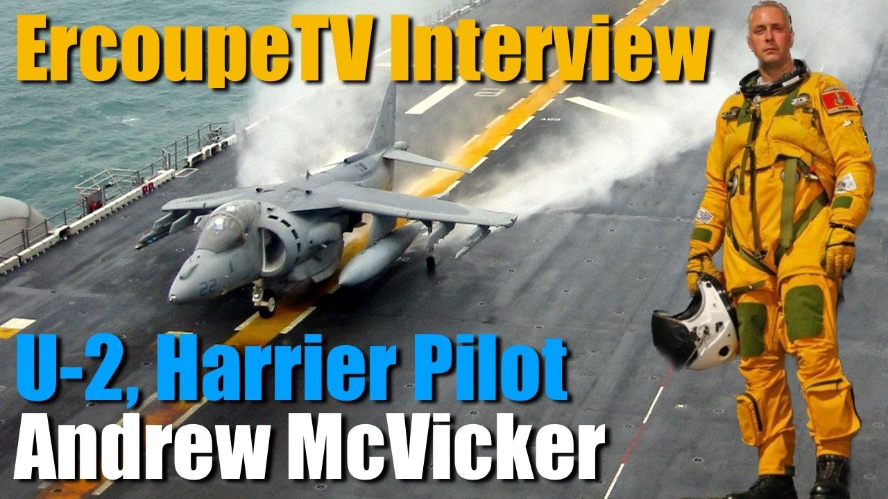 U-2 Dragon Lady, Harrier, Stearman, Reno Race Pilot Interview - YouTube