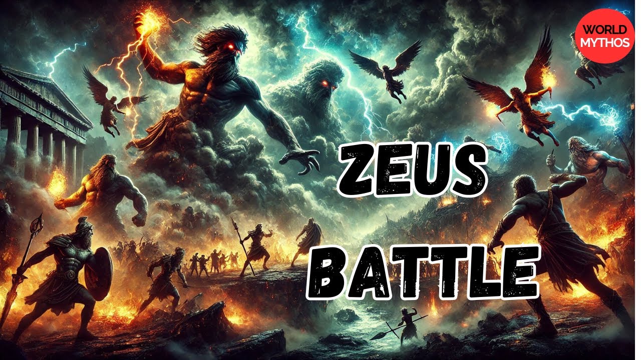 The Giant War that defined Zeus as god (Greek Myth) - YouTube