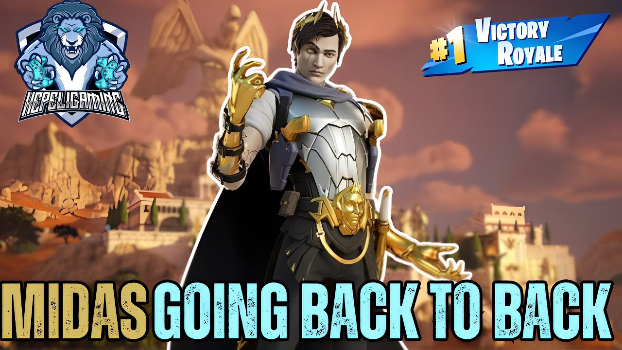Back 2 Back With Midas Skin - Fortnite Season 5 Chapter 2 Gameplay ...