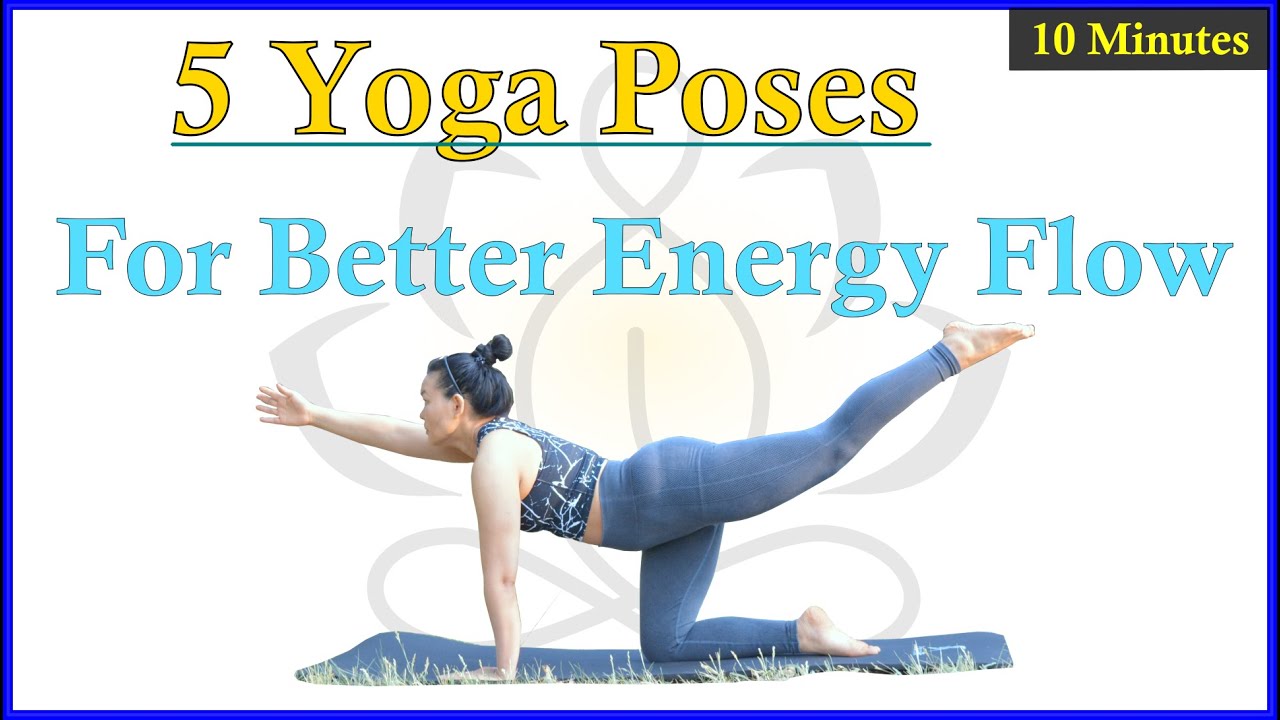 5 Yoga Poses for Better Energy Flow | Paru Yoga - YouTube