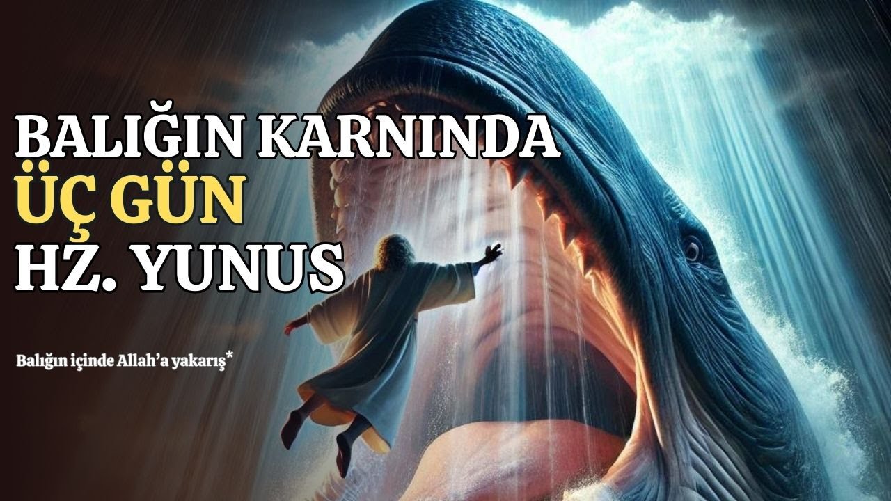 Balığın Karnında 3 Gün: Hz. Yunus'un İnanılmaz Hikayesi #islamiyet ...