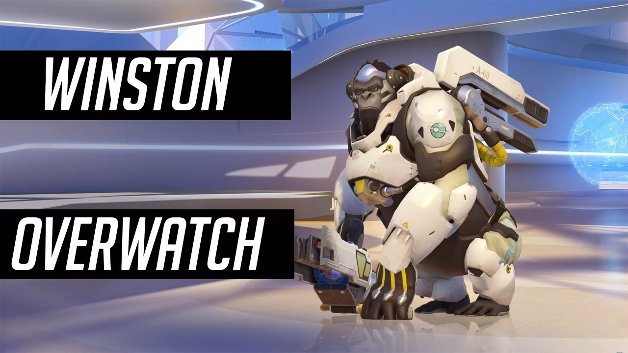 Overwatch | Winston | HARAMBE FTW!!! - YouTube