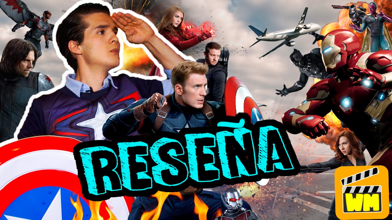 Reseña Capitán América Civil War / Memo Aponte - YouTube