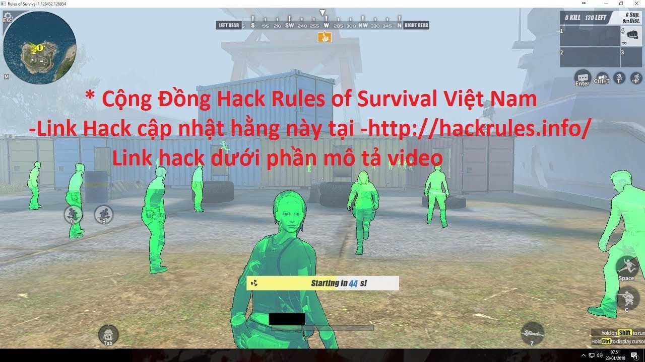 Hướng dẫn chi tiết HACK Rules Of Survival PC Update NEW ️ MemoryHackers ...