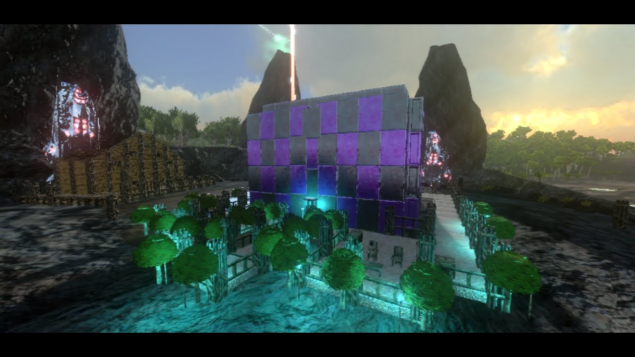 【Ark Mobile】How Build a Vault base. Cómo Construir una Base de Bóvedas ...