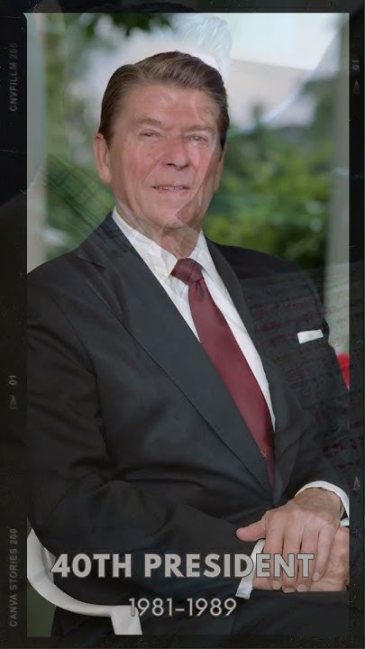 Ronald Reagan - 40th President of the United States of America # ...