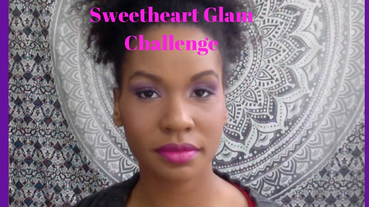 Sweetheart Glam Makeup Challenge Valentine's Day Makeup - YouTube