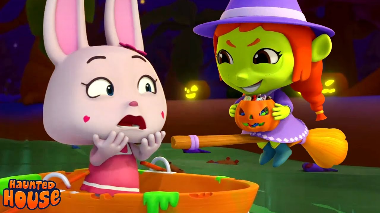 Halloween Row Row Row Your Boat, Spooky Rhymes for Kids - YouTube