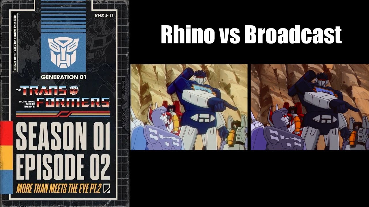 Transformers G1 - Rhino Errors - More Than Meets the Eye, Part 2 (Full ...