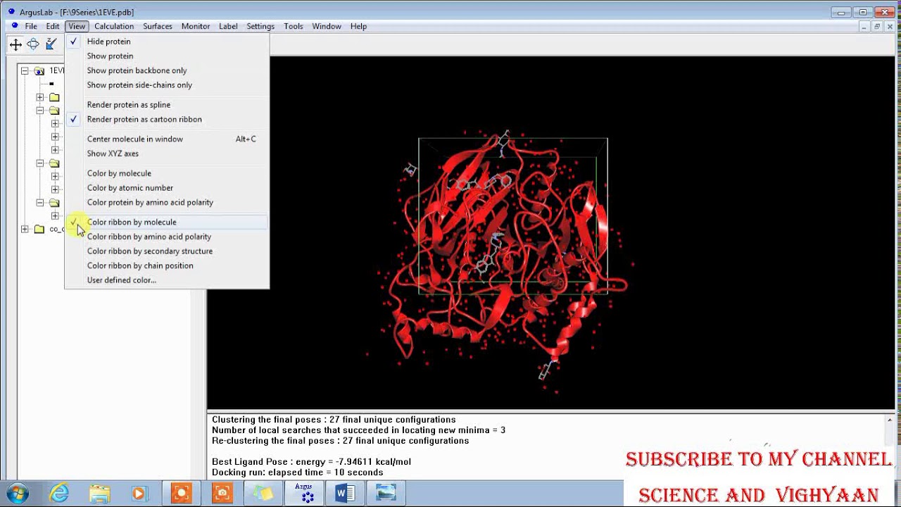 Analyses of result of pose using ArgusLab - YouTube