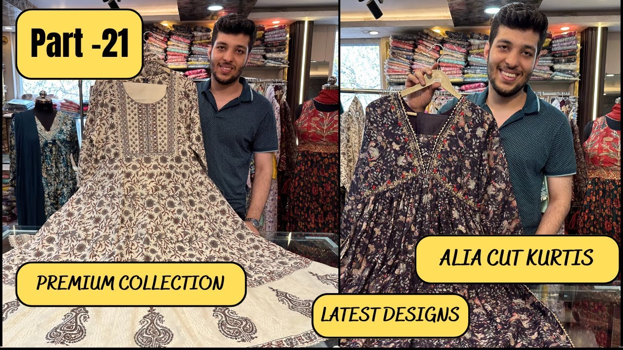 PART 21 | Exciting Lucknowi Kurtis, Trending Alia Cuts, Jaipur ...