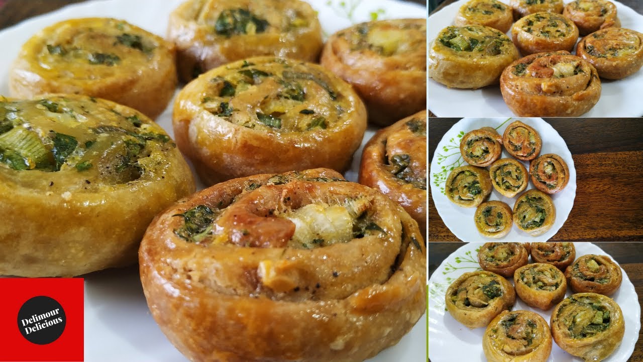 Garlic Bread Pinwheel | No Oven Baking | बोरिंग सामान से स्वादिष्ट ...