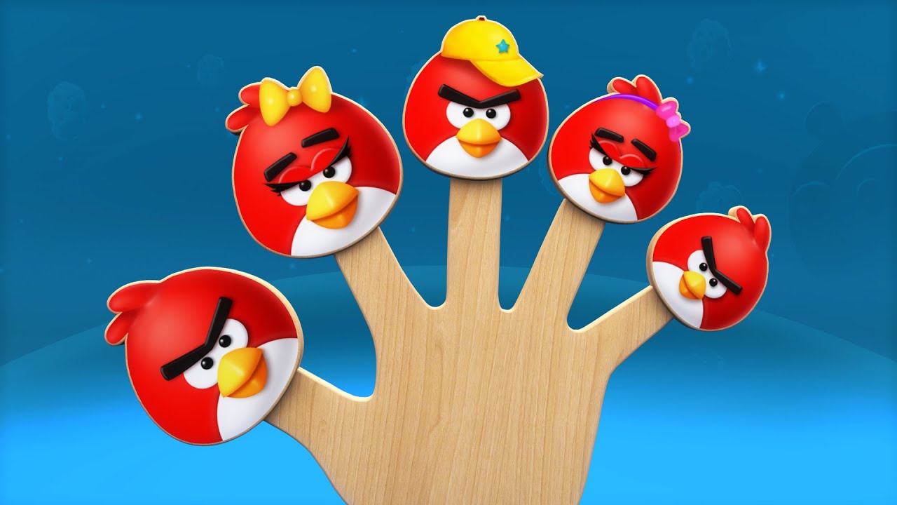 Angry Birds Finger Family Song - YouTube